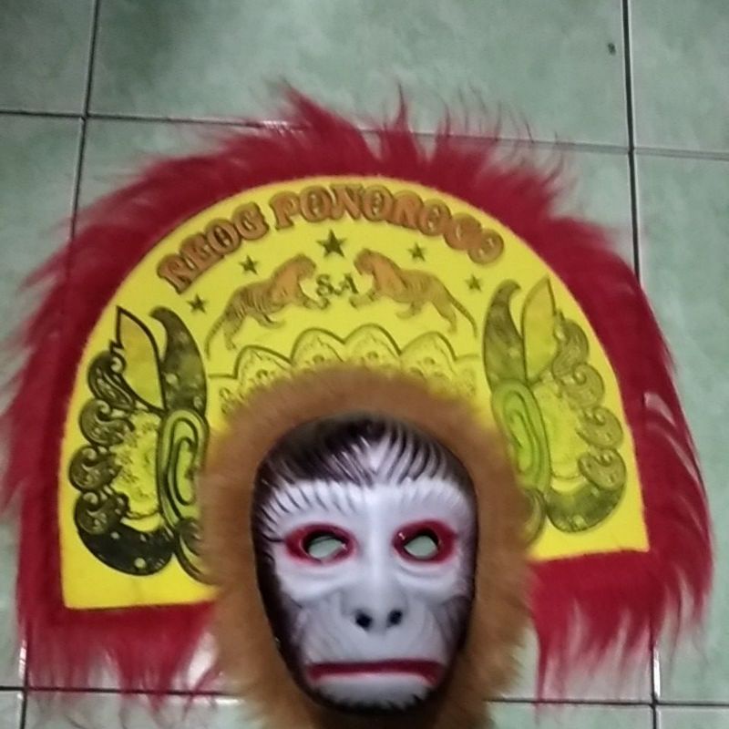 Jual Topeng reog ponorogo / topeng mainan / topeng spons / topeng reog ...