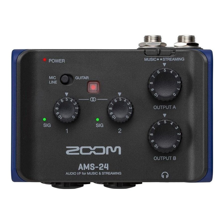 Jual Zoom AMS-24 Audio Interface Music & Streaming | Shopee Indonesia