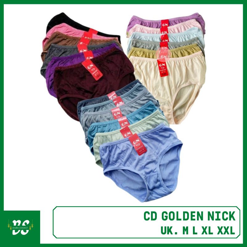 Jual BISMILLAH354 CD/CELANA DALAM/UNDERWEAR GOLDEN NICK ORIGINAL WARNA ...