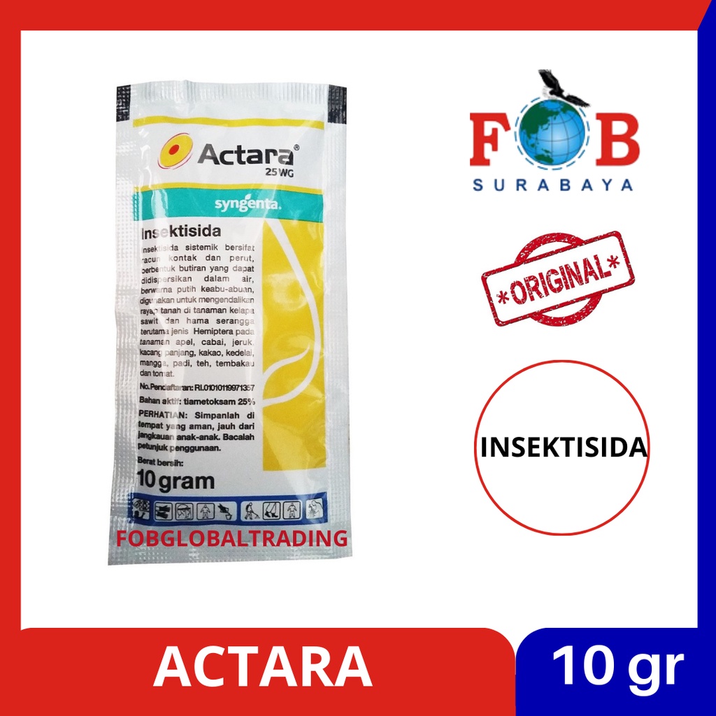 Jual OBAT l INSEKTISIDA l ACTARA 25WG 10GR | Shopee Indonesia