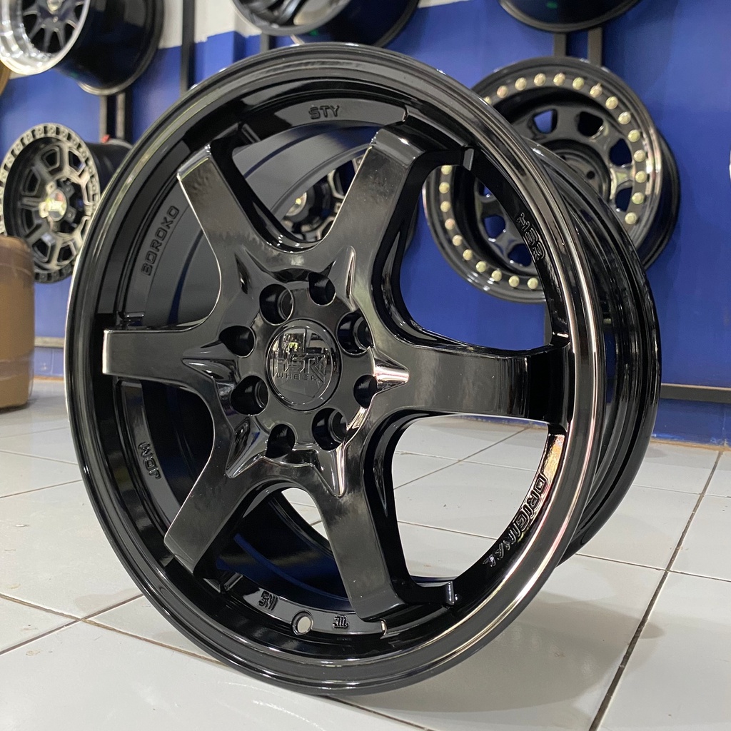 Jual Velg Palang 6 Ring 16 Lobang 4 Lebar 7 Inci Pelek Mobil Brio Agya Vios Mirip Velg Te37 Volg ...