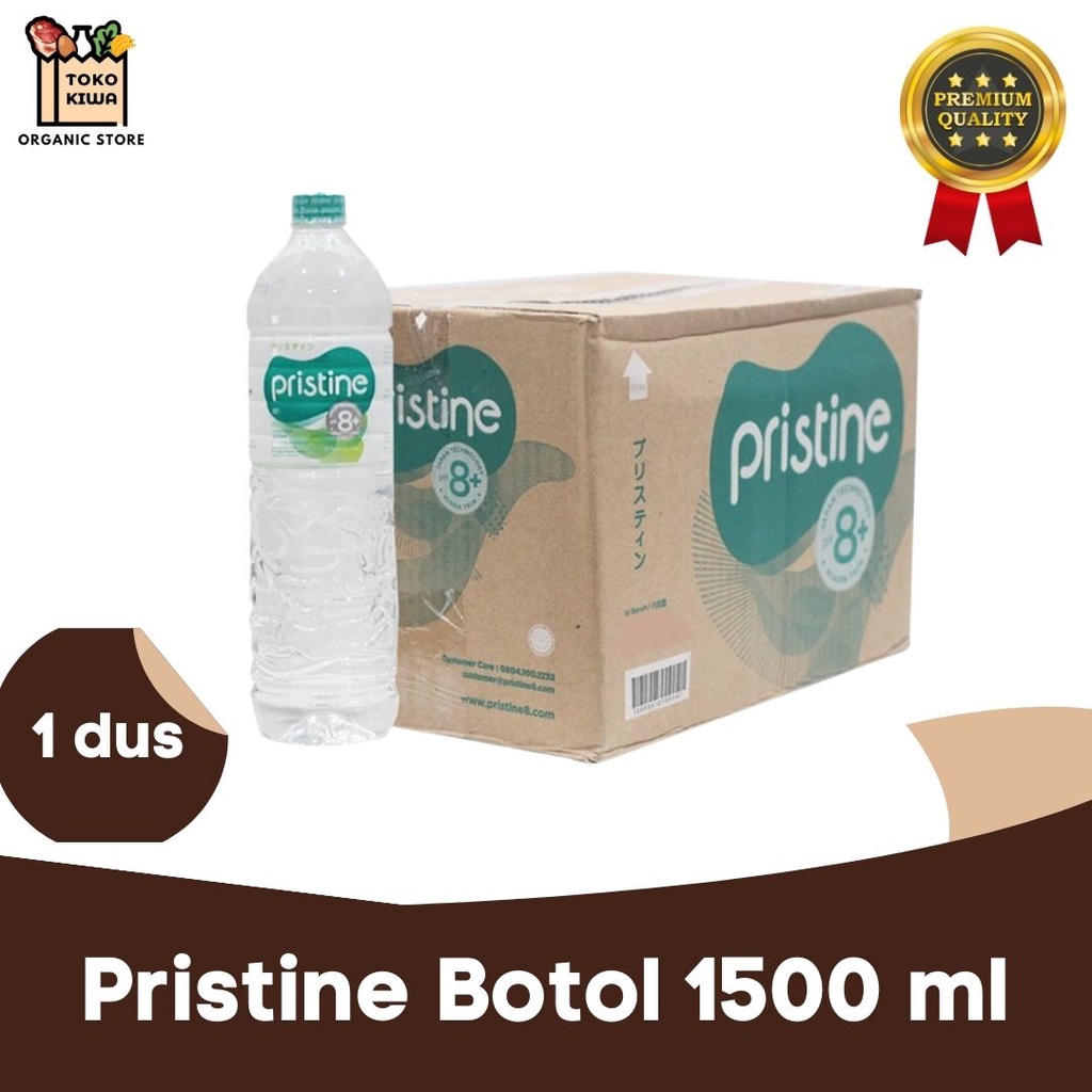 Jual Pristine Botol @1500 ml x 12 Botol / Air Minum Pristine Botol | Shopee Indonesia