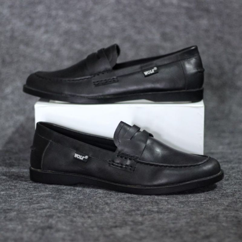 Jual SULTAN FOOTWEAR X COTTON | Sepatu Kasual Pria Slip On Slop Kulit Asli Original | Shopee ...