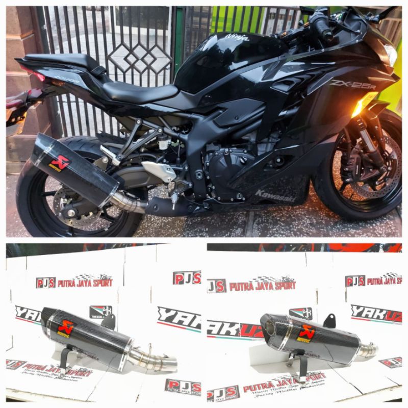 Jual knalpot slip on akrapovic pnp zx25r New 2023 ready stock | Shopee ...