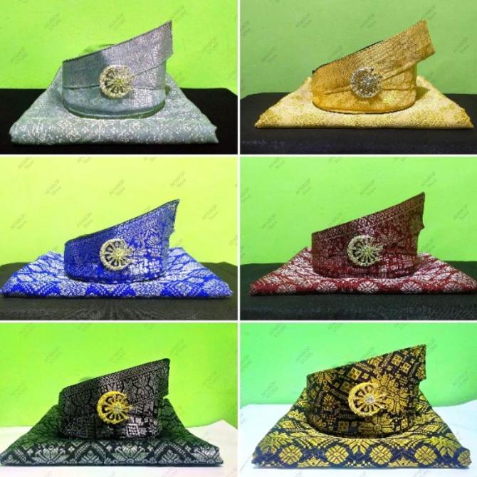 Jual SET TANJAK MELAYU PREMIUM LENGKAP KAIN SAMPIN SONGKET | MODEL ...