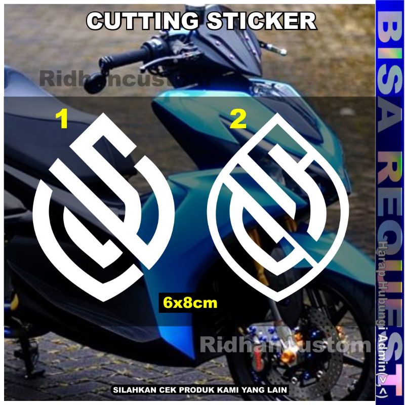 Jual [ LOGO TEAM SLV ] CUTTING STICKER LOGO MOTOT TEAM SLV | Shopee ...