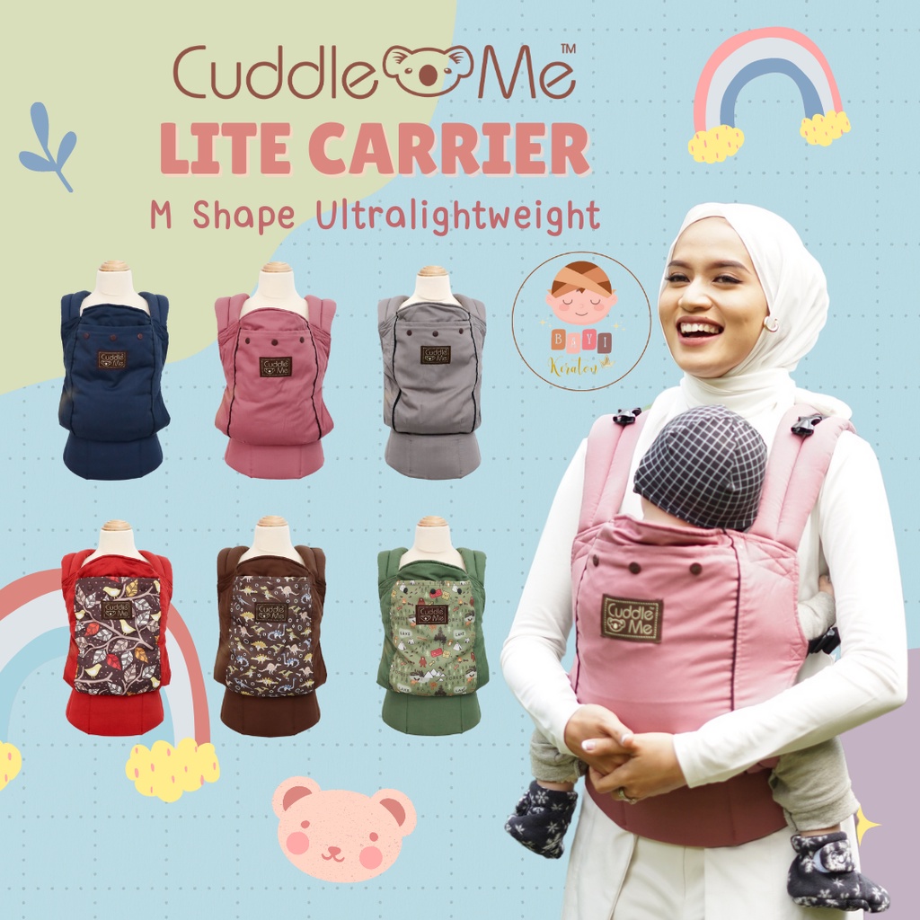 Jual Cuddle Me Lite Carrier Gendongan Bayi M Shape Ergonomis SSC Motif ...