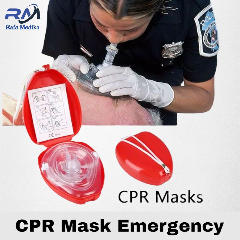 Jual CPR Pocket Mask CPR Resusitator Masker CPR Emergency | Shopee ...