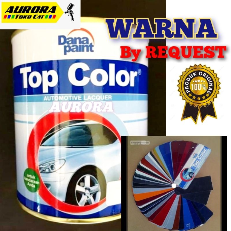 Jual Top Colour Danapaint Cat Duco Bahan NC 1Kg Warna Bebas Pilih ...