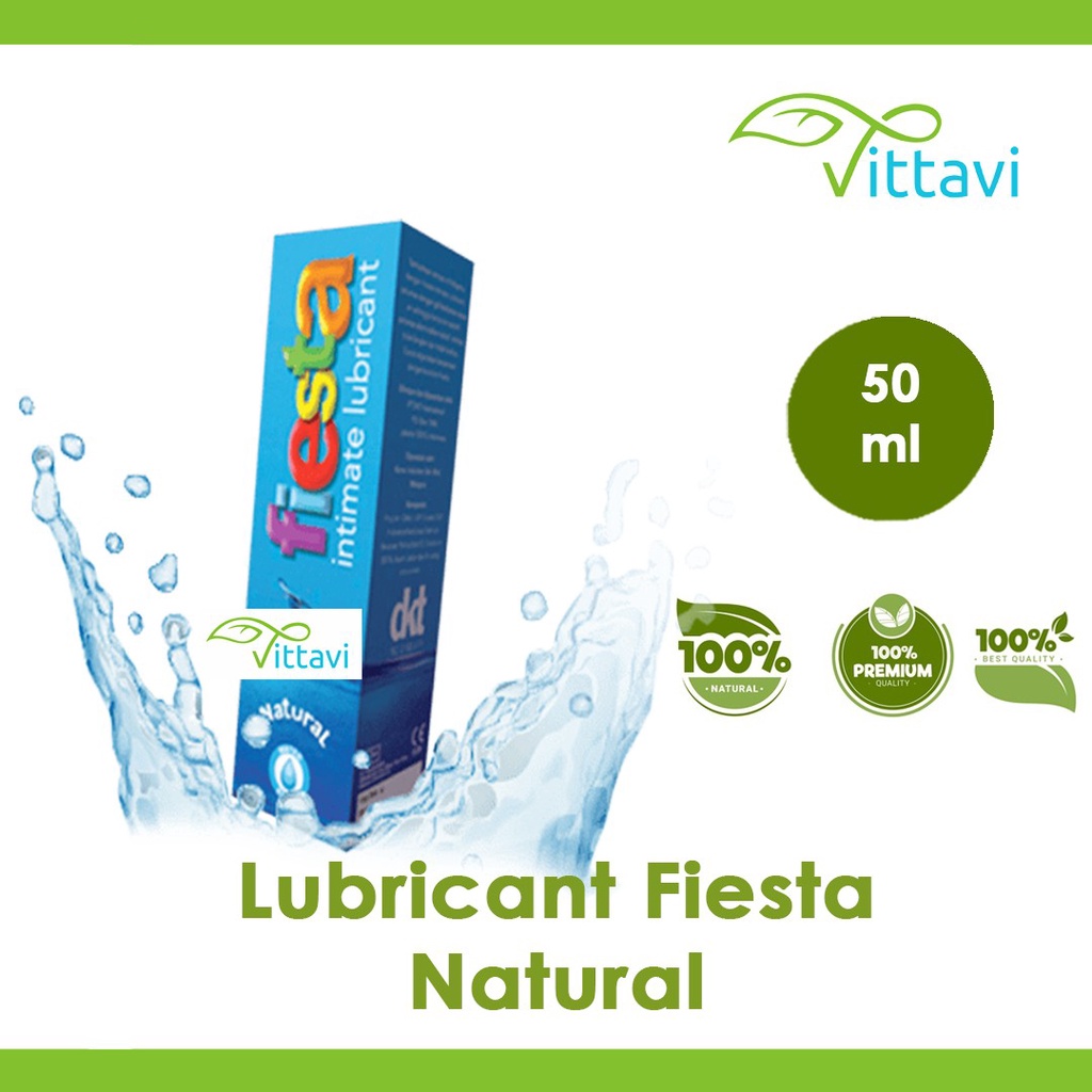 Jual Gel Pelumas Fiesta Natural/ Strawberry 50 ml- Lubricant Organ ...