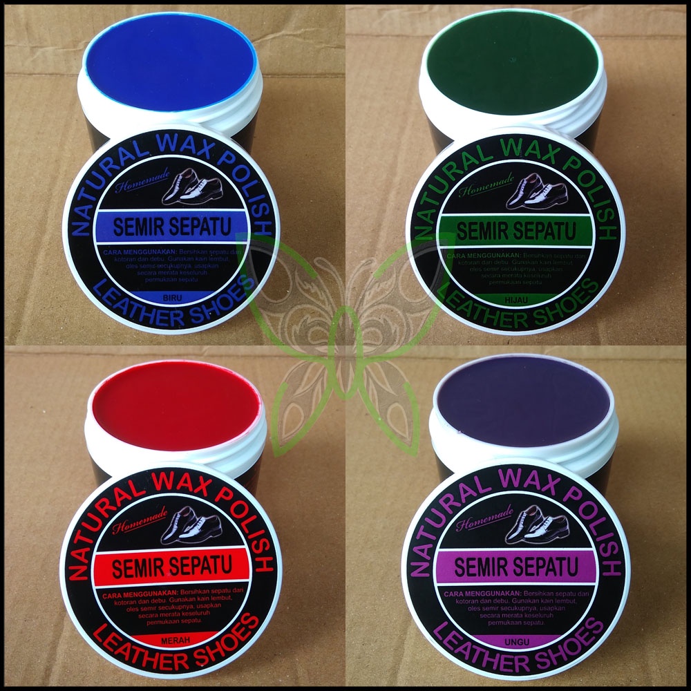 Jual Semir Murah 125g - Semir Sepatu Warna Lengkap Biru Hijau Merah ...