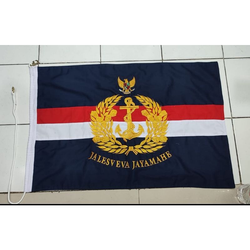 Jual BENDERA PATAKA PENGHORMATAN ANGKATAN LAUT | Shopee Indonesia