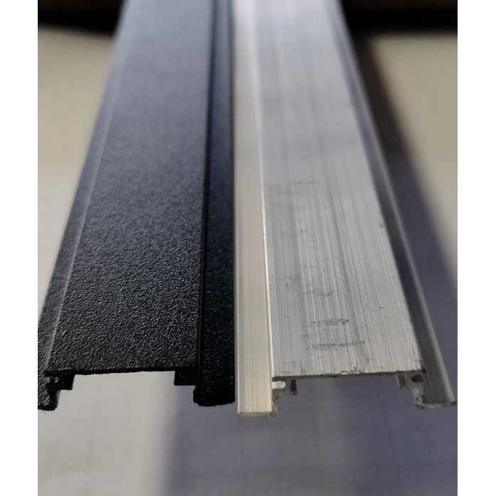 Jual LIST FRAME LED STRIP RUMAH LAMPU KAP HOUSING ALUMUNIUM 3 METER ...
