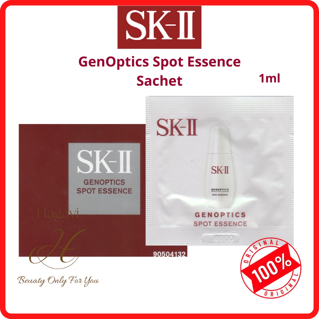 Jual SKII SK-II SK2 SK II GenOptics Spot Essence Sachet (100% ORI) | Shopee Indonesia