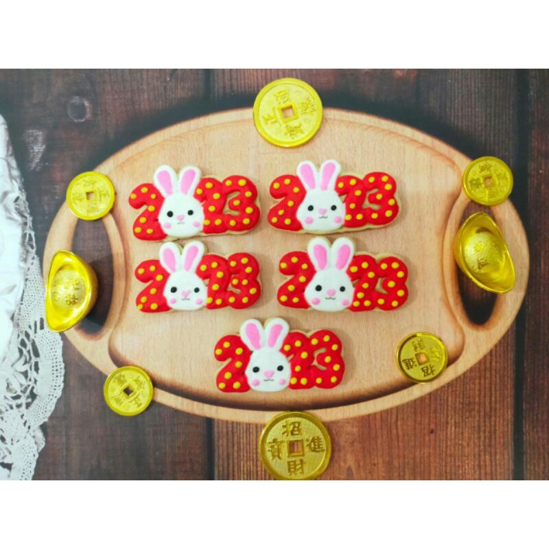 Jual cookies imlek tahun 2023 UKURAN 8CM | Shopee Indonesia