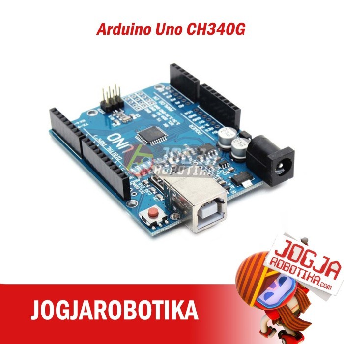 Jual Arduinoo Uno R3 ATmega328P SMD CH340 CH340G IC Tanpa Kabel Data ...