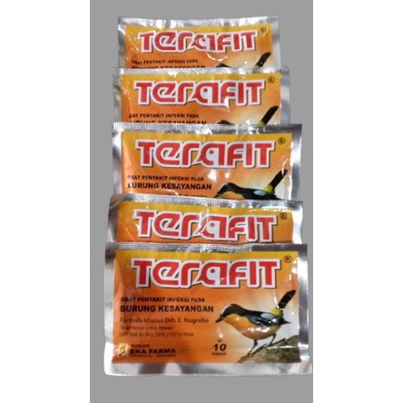 Jual TERAFIT 10 KAPSUL EKA FARMA VITAMIN OBAT SEMUA BURUNG SAKIT (BISA ...