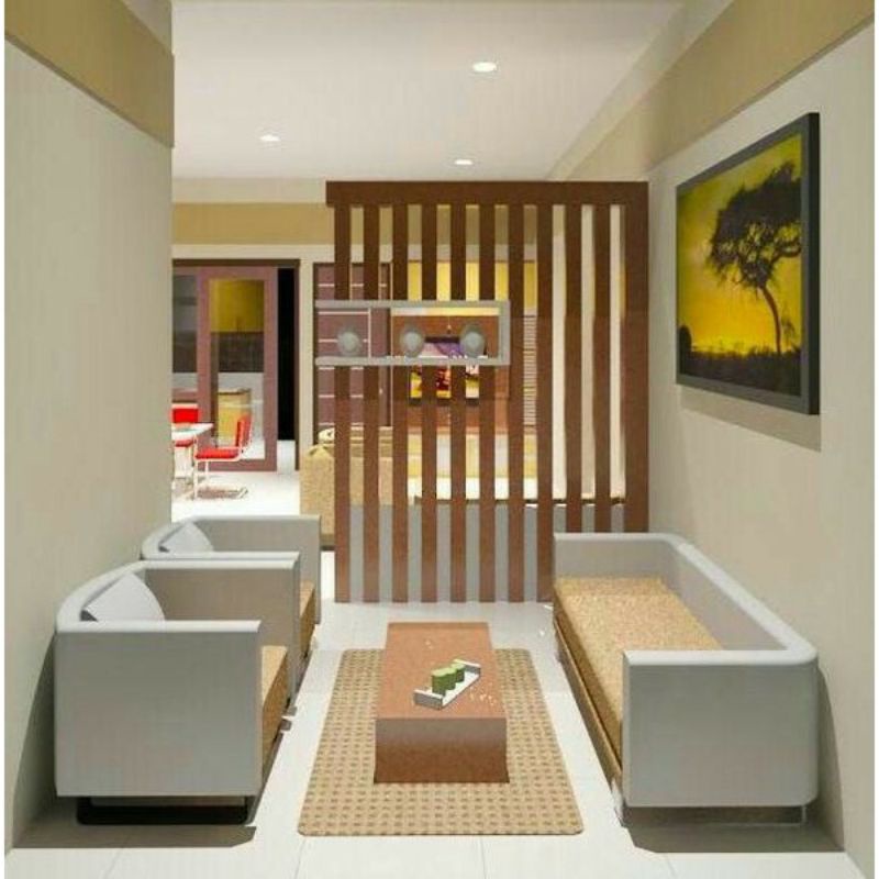 Jual WPC Partisi ruangan indoor dan outdoor | sekat ruangan kayu asri ...