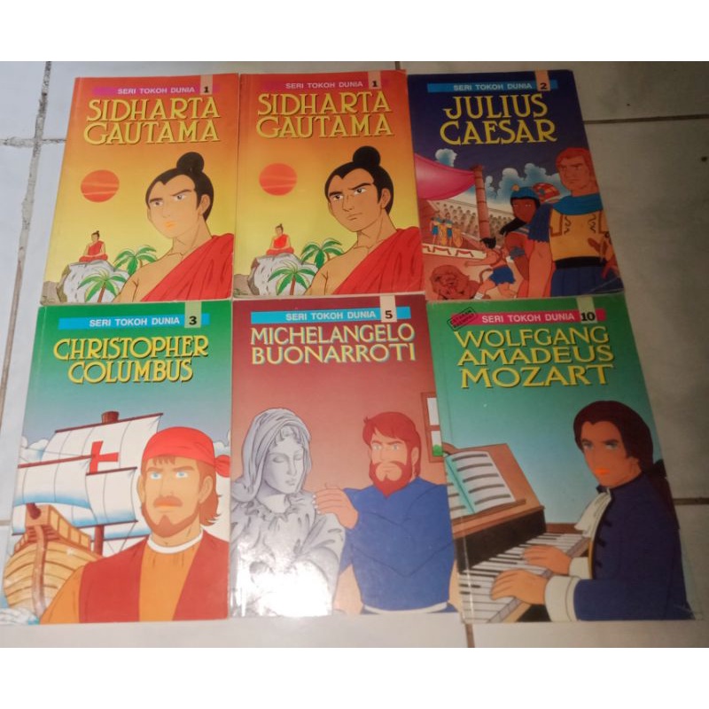 Jual Buku Komik SERI TOKOH DUNIA Preloved | Shopee Indonesia Jual Buku Komik SERI TOKOH DUNIA Preloved | Shopee Indonesia