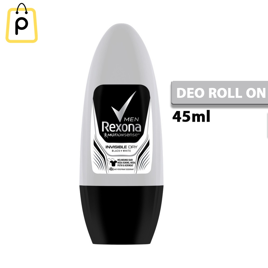 Jual Rexona Men Deodorant Roll On Invisible Dry 45mL | Shopee Indonesia
