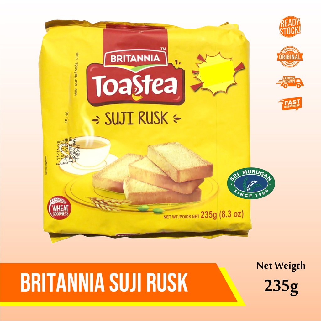 Jual BRITANNIA SUJI RUSK 235g | Shopee Indonesia