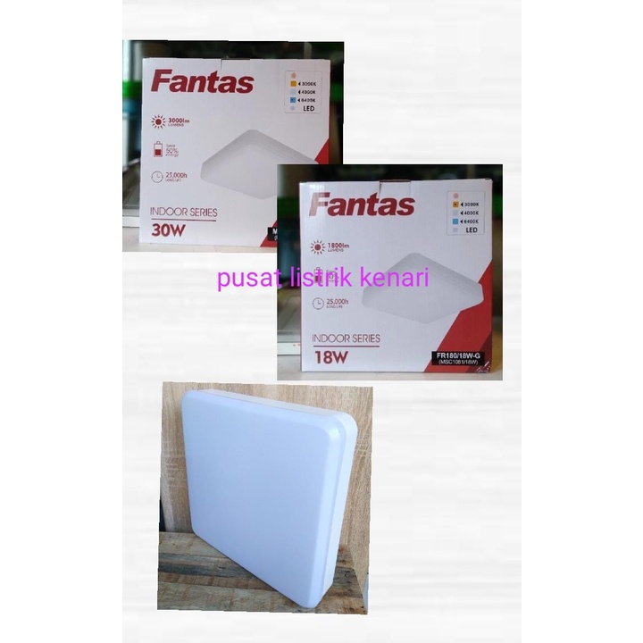 Jual Downlight Outbow 18w 30w Lampu baret kotak 18W 30w ceiling lamp ...