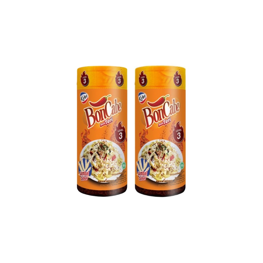 Jual Kobe Boncabe Sambal Tabur Teri Botol 2 x 50 gr | Shopee Indonesia