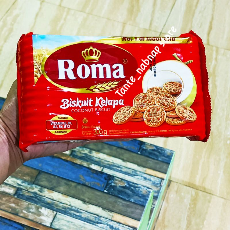 Jual Biskuit Roma Kelapa | Roma Biskuit Kelapa 300gr | Shopee Indonesia