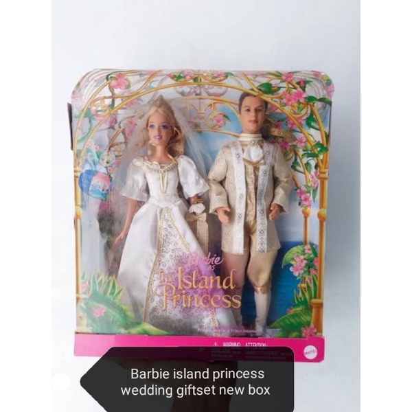 Jual barbie island princess/barbie island princess wedding set/barbie ...