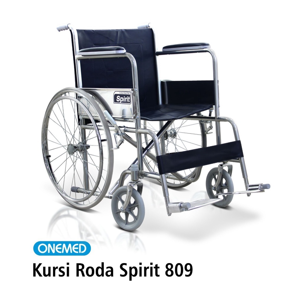 Jual Kursi Roda Spirit OneMed Ban Mati OM | Shopee Indonesia