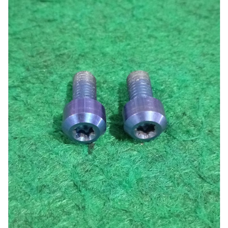 Jual Baut M8 x 15 titanium 2 pcs | Shopee Indonesia