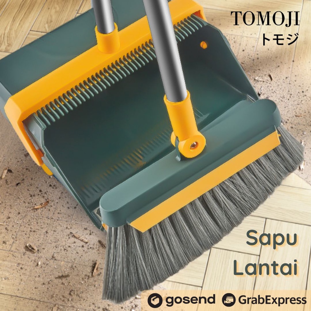 Jual Tomoji Sapu Lantai - Set Sapu Pengki - Sapu Flexible - Sapu Lipat ...