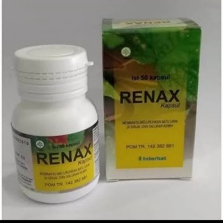 Jual Renax Asli Original Obat Meluruhkan Batu Urin Di Ginjal Saluran ...