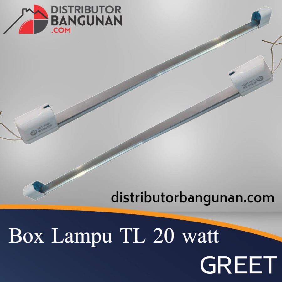 Jual Box Lampu TL 20 Watt GREET | Shopee Indonesia
