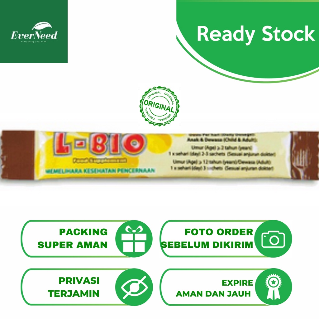 Jual L-Bio (Harga Per Sachet) | Shopee Indonesia