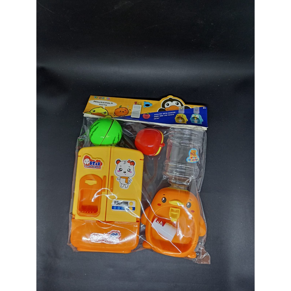 Jual Terbaru Mainan Masak Masakan/ Kulkas Kulkasan Mini/Galon Mini Lucu ...