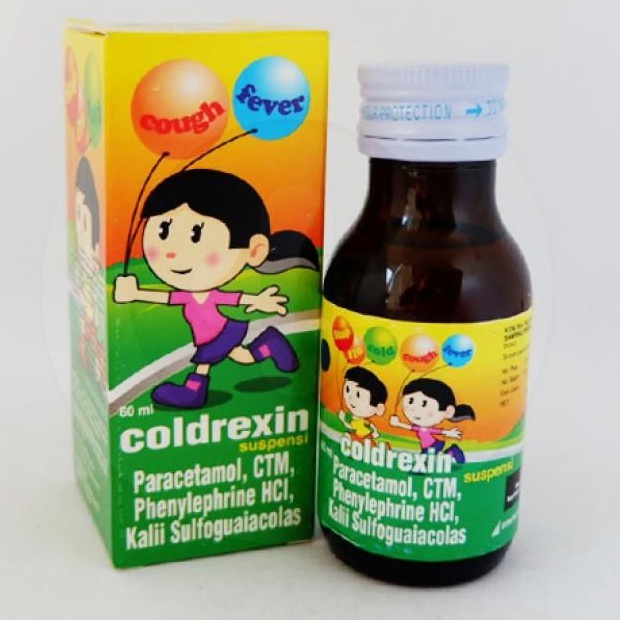 Jual Coldrexin Syrup 60ml - obat flu batuk anak | Shopee Indonesia
