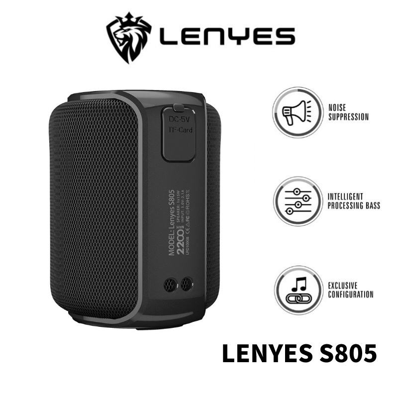 Jual LENYES S805 Speaker Bluetooth Nirkabel IPX6 15W Anti Air HiFi ...