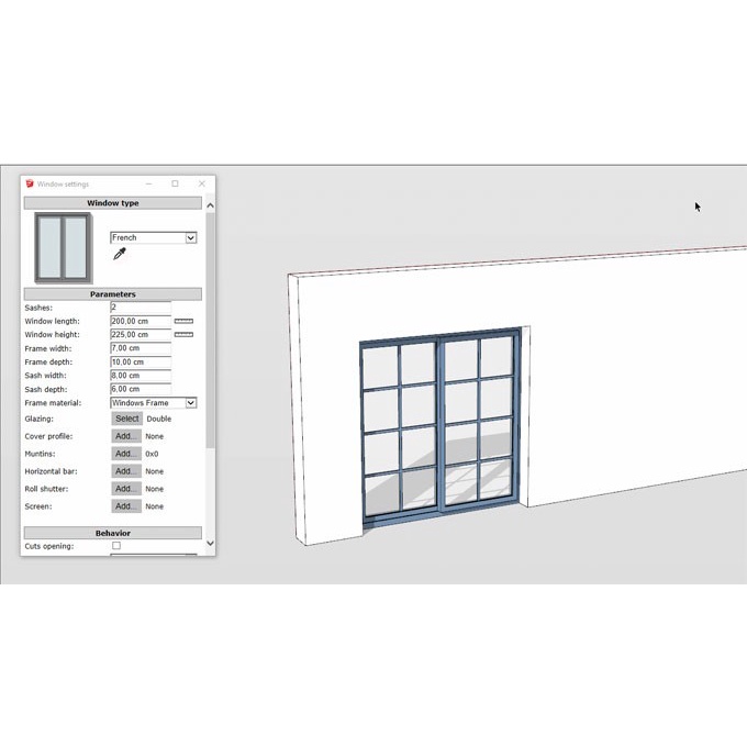 Jual Window Builder Plugins Membuat Jendela Sketchup | Shopee Indonesia