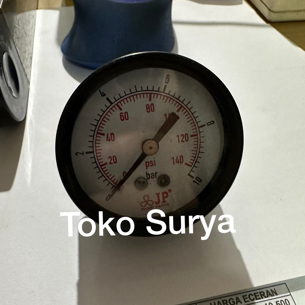 Jual MANOMETER 1/2" MANOMETER ALAT PENGUKUR TEKANAN POMPA AIR ALAT TES ...