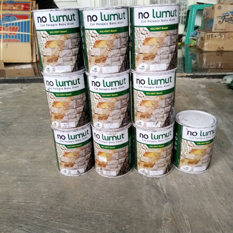 Jual Cat pelapis batu alam Merek No Lumut By AVIAN (100% Cat Baru ...