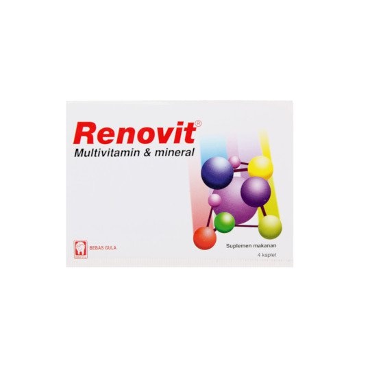 Jual Renovit Multivitamin & Mineral (4 Tab) | Shopee Indonesia