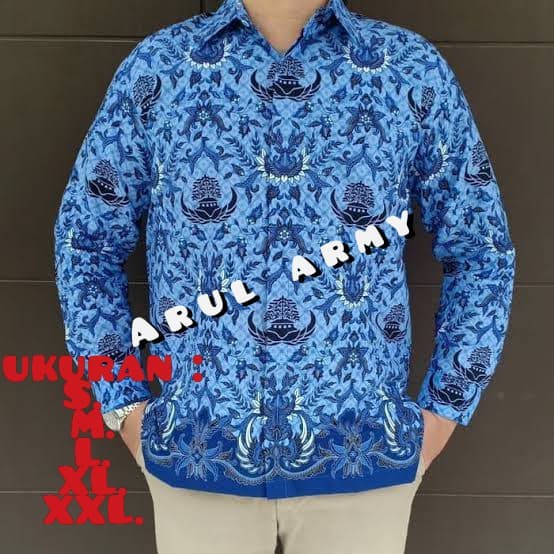 Jual Baju Seragam Batik Korpri Pns Guru Cpns Berkualitas Bandung | Shopee Indonesia