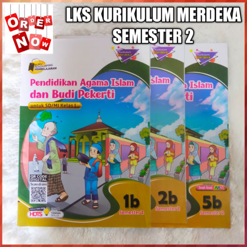 Jual LKS Cemara Kurikulum Merdeka Pendidikan Agama Islam dan Budi Pekerti Kelas 1,2,5 SD/MI ...