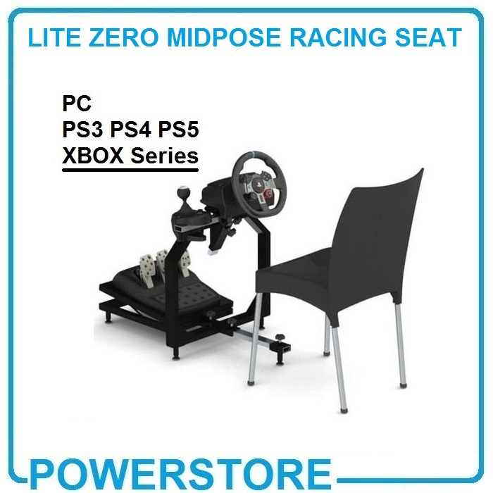 Jual Lite Midpose Racing Sim Gaming Stand Seat Kursi Simulasi Balap ...