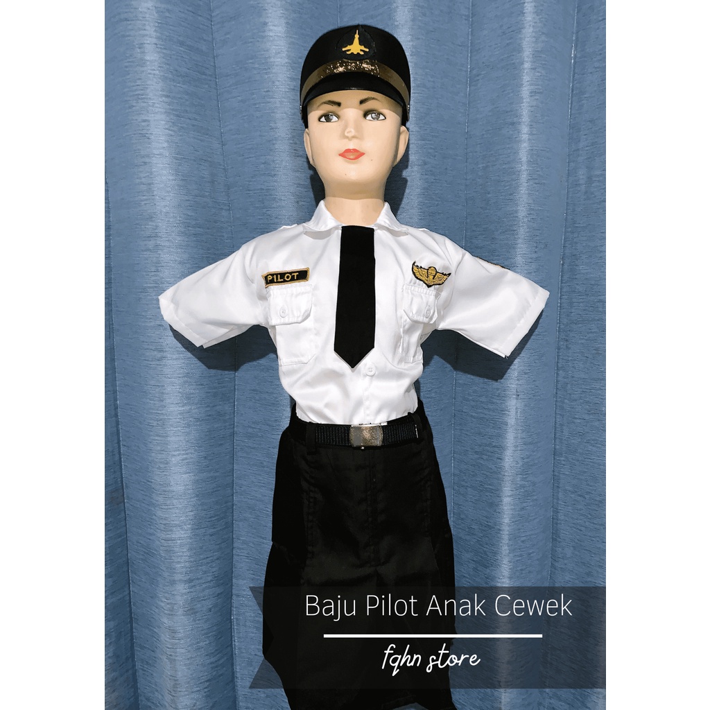 Jual Baju Profesi/Baju Pilot Anak Cewek (Rok) | Shopee Indonesia