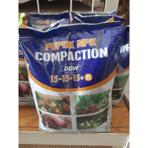 Jual Pupuk NPK 15-15-15+te Compaction dgw 1kg | Shopee Indonesia