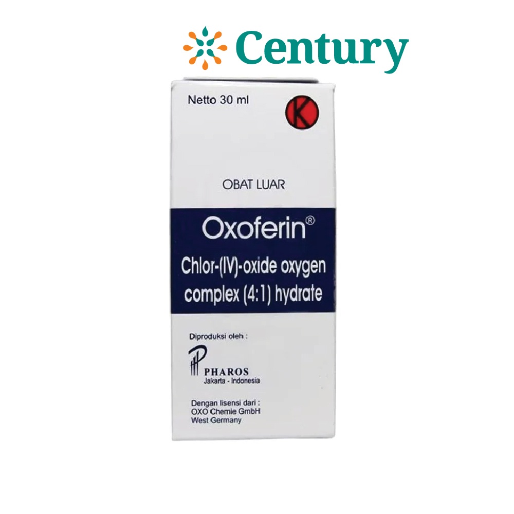 Jual OXOFERIN 0.001% SOLUTION 30ML / ANTISEPTIK / P3K | Shopee Indonesia