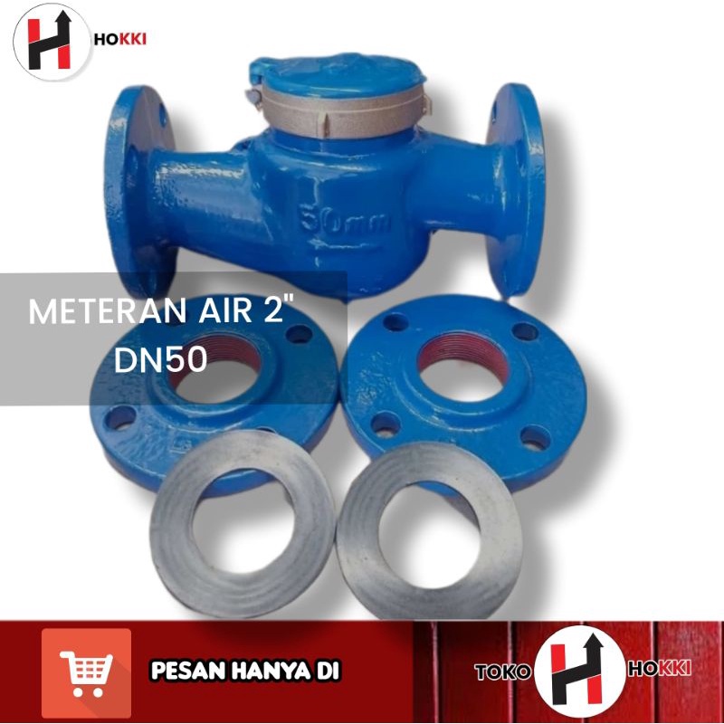 Jual WATER METER OPX FLANGE PANJANG 2 INCH DN50 - METERAN AIR OPX 2 ...