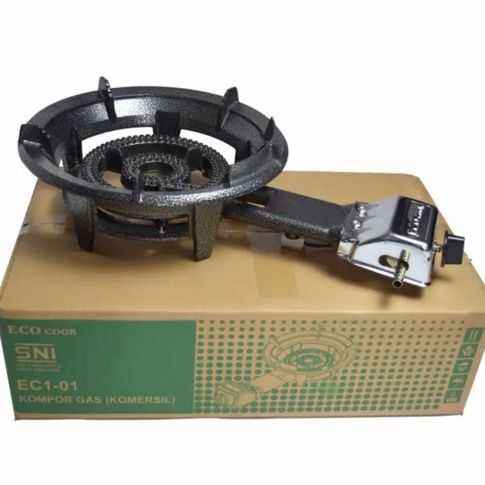 Jual Kompor Cor Gas LPG 1 Tungku Low Pressure Tekanan Rendah - Kompor Mata Seribu | Shopee Indonesia